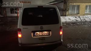 Белый Фольксваген Кадди 2007 в Валмиера, объемом двигателя 1.90 л и пробегом 645 тыс. км за 1100 €, фото 3 на AUTOMOTO.COM.LV
