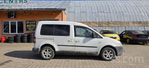 White Volkswagen Caddy 2007 in Valmiera, with an engine capacity of 1.90 L and mileage of 646 thousand km for 900 €, photo 3 on AUTOMOTO.COM.LV