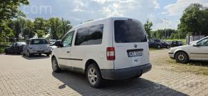 White Volkswagen Caddy 2007 in Valmiera, with an engine capacity of 1.90 L and mileage of 646 thousand km for 900 €, photo 5 on AUTOMOTO.COM.LV