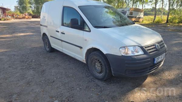 Balts Volkswagen Caddy 2007 Cēsis, ar dzinēja tilpumu 1.90 L un nobraukumu 313 tūkst. km par 1500 €, foto 2 vietnē AUTOMOTO.COM.LV