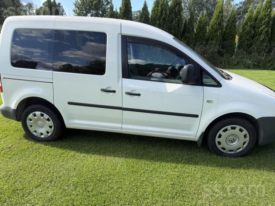 Balts Volkswagen Caddy 2007 Rīga, ar dzinēja tilpumu 1.90 L un nobraukumu 467 tūkst. km par 2550 €, foto 5 vietnē AUTOMOTO.COM.LV
