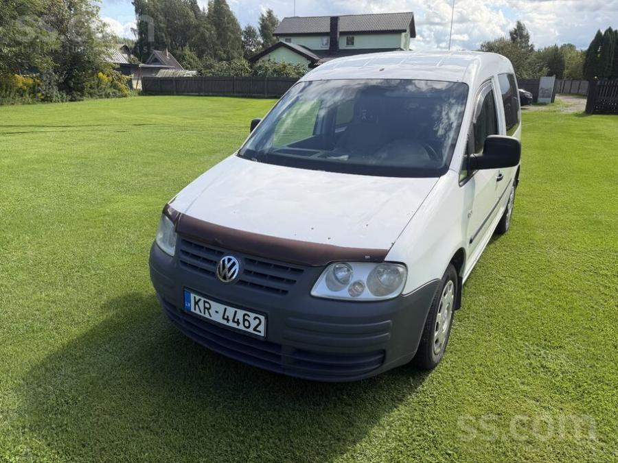 Balts Volkswagen Caddy 2007 Rīga, ar dzinēja tilpumu 1.90 L un nobraukumu 467 tūkst. km par 2550 €, foto 6 vietnē AUTOMOTO.COM.LV