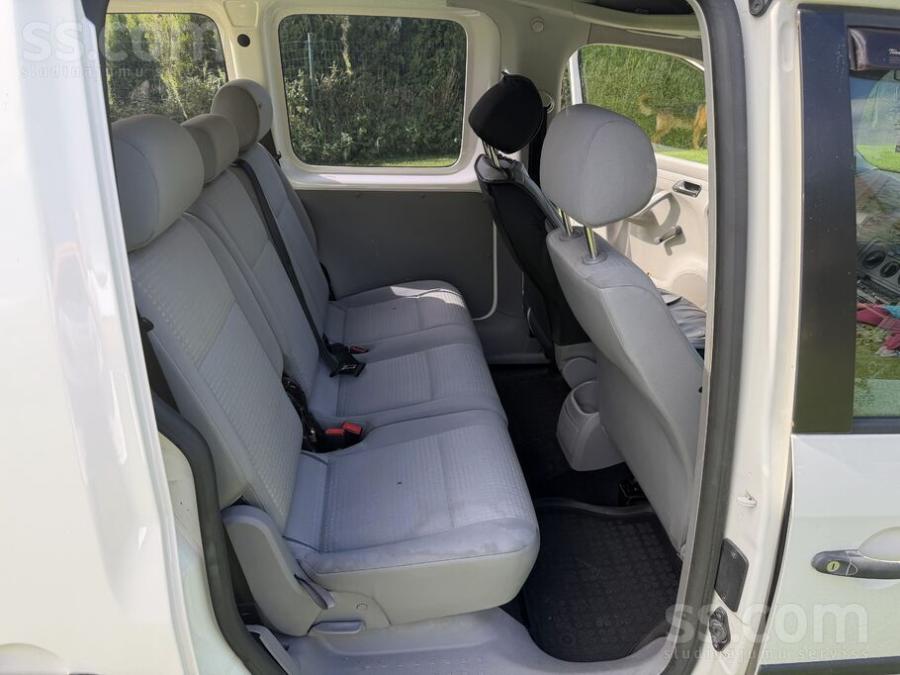Balts Volkswagen Caddy 2007 Rīga, ar dzinēja tilpumu 1.90 L un nobraukumu 467 tūkst. km par 2550 €, foto 8 vietnē AUTOMOTO.COM.LV