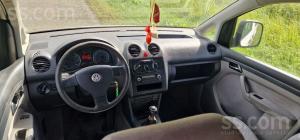 White Volkswagen Caddy 2007 in Riga, with an engine capacity of 1.90 L and mileage of 554 thousand km for 1250 €, photo 5 on AUTOMOTO.COM.LV