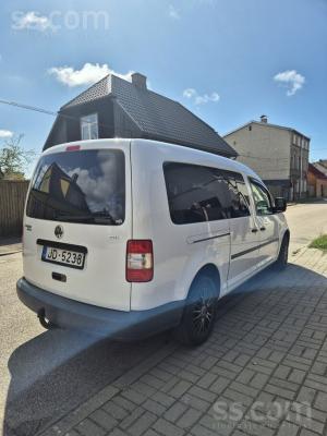 Balts Volkswagen Caddy 2008 Liepāja, ar dzinēja tilpumu 1.90 L un nobraukumu 304 tūkst. km par 12500 €, foto 3 vietnē AUTOMOTO.COM.LV
