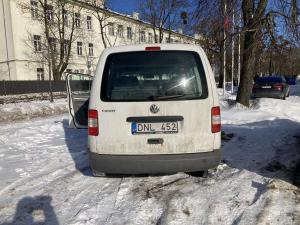Balts Volkswagen Caddy 2008 Kauņa, ar dzinēja tilpumu 1.90 L un nobraukumu 418 tūkst. km par 2100 €, foto 4 vietnē AUTOMOTO.COM.LV