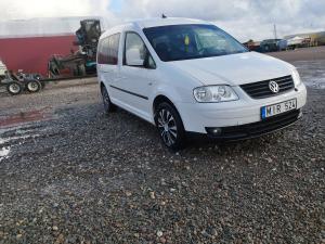 Balts Volkswagen Caddy 2008 Panevēža, ar dzinēja tilpumu 1.90 L un nobraukumu 320 tūkst. km par 4100 €, foto 3 vietnē AUTOMOTO.COM.LV