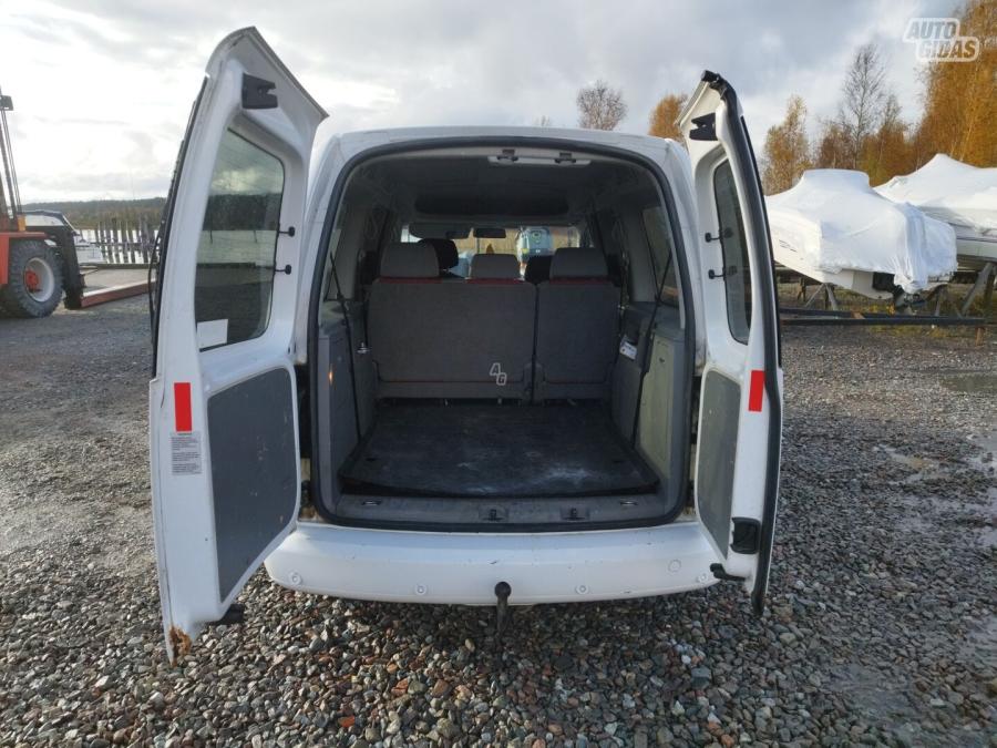 Balts Volkswagen Caddy 2008 Panevēža, ar dzinēja tilpumu 1.90 L un nobraukumu 320 tūkst. km par 4100 €, foto 8 vietnē AUTOMOTO.COM.LV