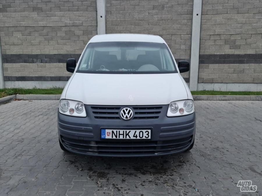 Balts Volkswagen Caddy 2008 Viļņa, ar dzinēja tilpumu 2.00 L un nobraukumu 425 tūkst. km par 1400 €, foto 3 vietnē AUTOMOTO.COM.LV
