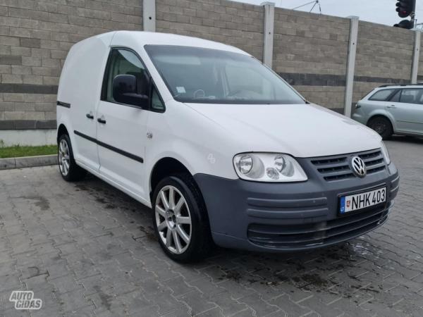 White Volkswagen Caddy 2008 in Vilnius, with an engine capacity of 2.00 L and mileage of 425 thousand km for 1400 €, photo 4 on AUTOMOTO.COM.LV