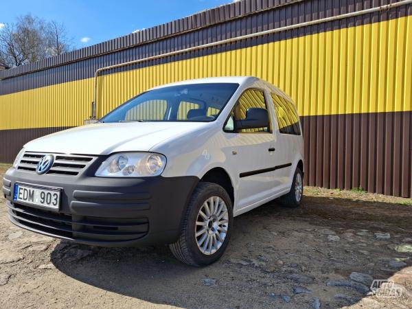 White Volkswagen Caddy 2008 in Joniskis, with an engine capacity of 1.90 L and mileage of 320 thousand km for 2800 €, photo 1 on AUTOMOTO.COM.LV