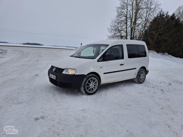 White Volkswagen Caddy 2008 in Joniskis, with an engine capacity of 1.90 L and mileage of 320 thousand km for 2800 €, photo 9 on AUTOMOTO.COM.LV