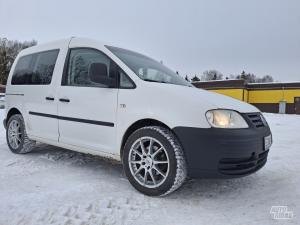 White Volkswagen Caddy 2008 in Joniskis, with an engine capacity of 1.90 L and mileage of 320 thousand km for 2800 €, photo 11 on AUTOMOTO.COM.LV