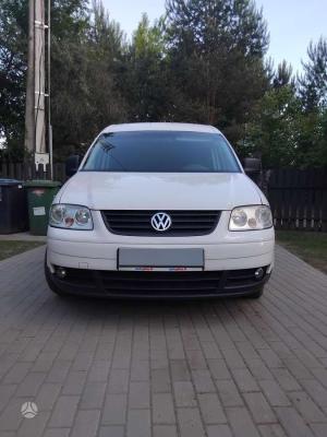 Balts Volkswagen Caddy 2008 Viļņa, ar dzinēja tilpumu 2.00 L un nobraukumu 355 tūkst. km par 3850 €, foto  vietnē AUTOMOTO.COM.LV