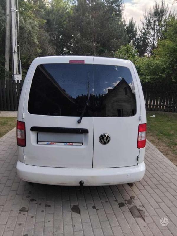 Balts Volkswagen Caddy 2008 Viļņa, ar dzinēja tilpumu 2.00 L un nobraukumu 355 tūkst. km par 3850 €, foto 2 vietnē AUTOMOTO.COM.LV