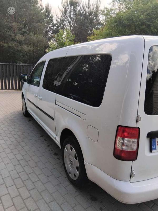Balts Volkswagen Caddy 2008 Viļņa, ar dzinēja tilpumu 2.00 L un nobraukumu 355 tūkst. km par 3850 €, foto 4 vietnē AUTOMOTO.COM.LV