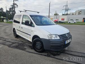 Balts Volkswagen Caddy 2008 Rīga, ar dzinēja tilpumu 1.90 L un nobraukumu 429 tūkst. km par 1750 €, foto  vietnē AUTOMOTO.COM.LV