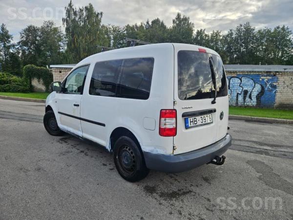 Volkswagen Caddy 2008 Rīga vietnē Balts Volkswagen Caddy 2008 Rīga, ar dzinēja tilpumu 1.90 L un nobraukumu 429 tūkst. km par 1750 €, foto 5 vietnē AUTOMOTO.COM.LV
