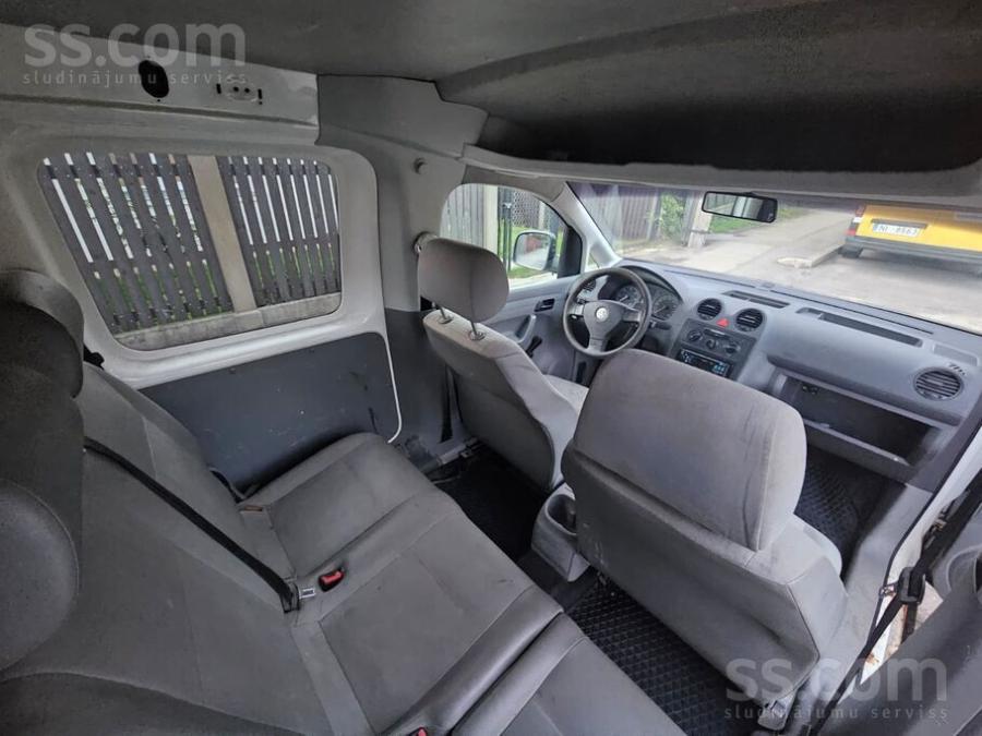 Balts Volkswagen Caddy 2008 Rīga, ar dzinēja tilpumu 1.90 L un nobraukumu 429 tūkst. km par 1750 €, foto 7 vietnē AUTOMOTO.COM.LV