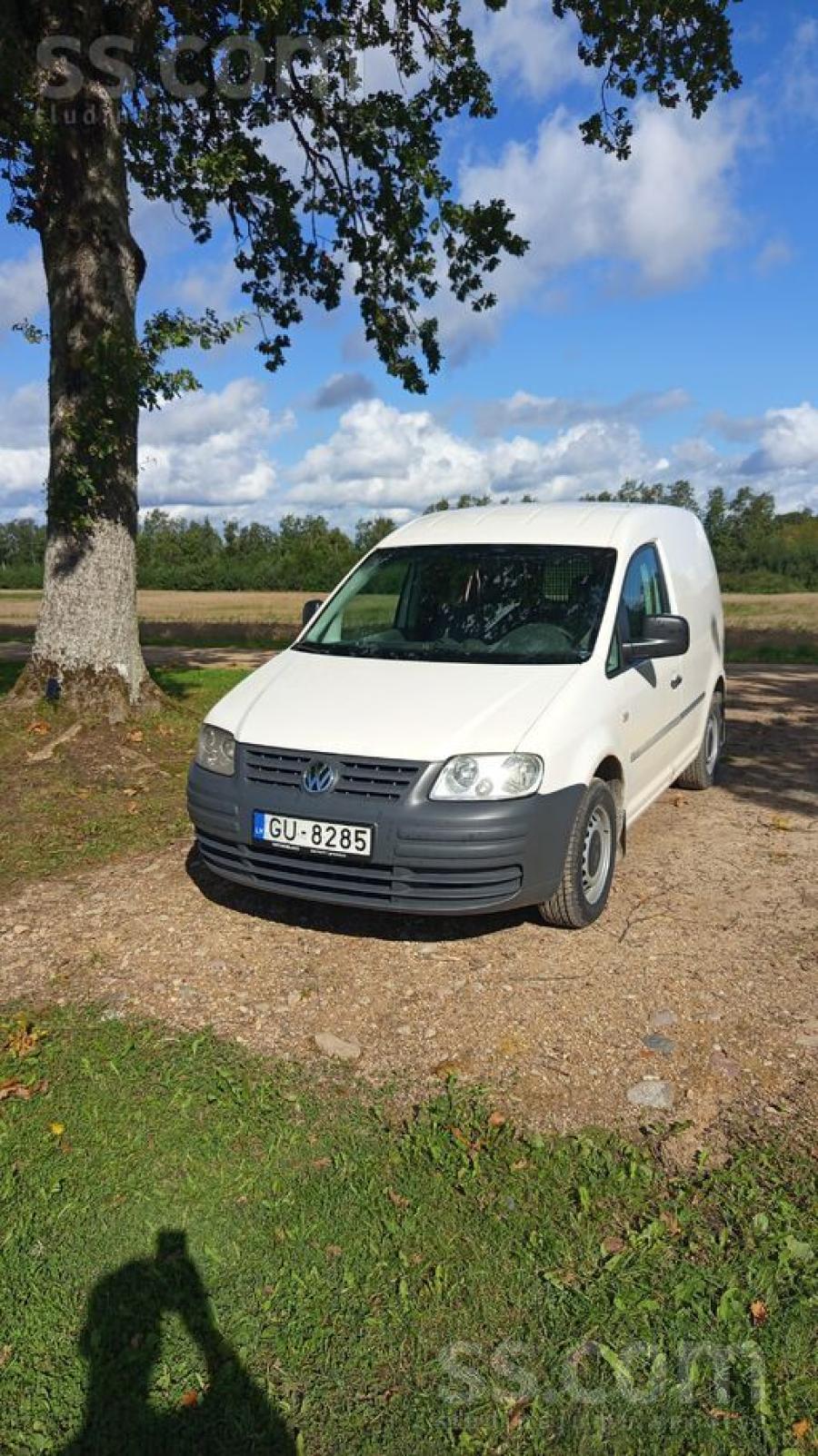 Balts Volkswagen Caddy 2008 Kuldīga, ar dzinēja tilpumu 2.00 L un nobraukumu 301 tūkst. km par 3000 €, foto 1 vietnē AUTOMOTO.COM.LV