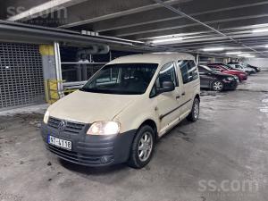 Balts Volkswagen Caddy 2009 Rīga, ar dzinēja tilpumu 1.90 L un nobraukumu 448 tūkst. km par 2300 €, foto  vietnē AUTOMOTO.COM.LV