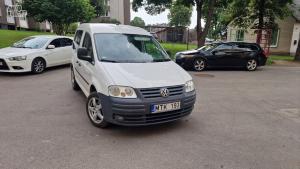 White Volkswagen Caddy 2009 in Vilnius, with an engine capacity of 1.90 L and mileage of 320 thousand km for 3700 €, photo 8 on AUTOMOTO.COM.LV