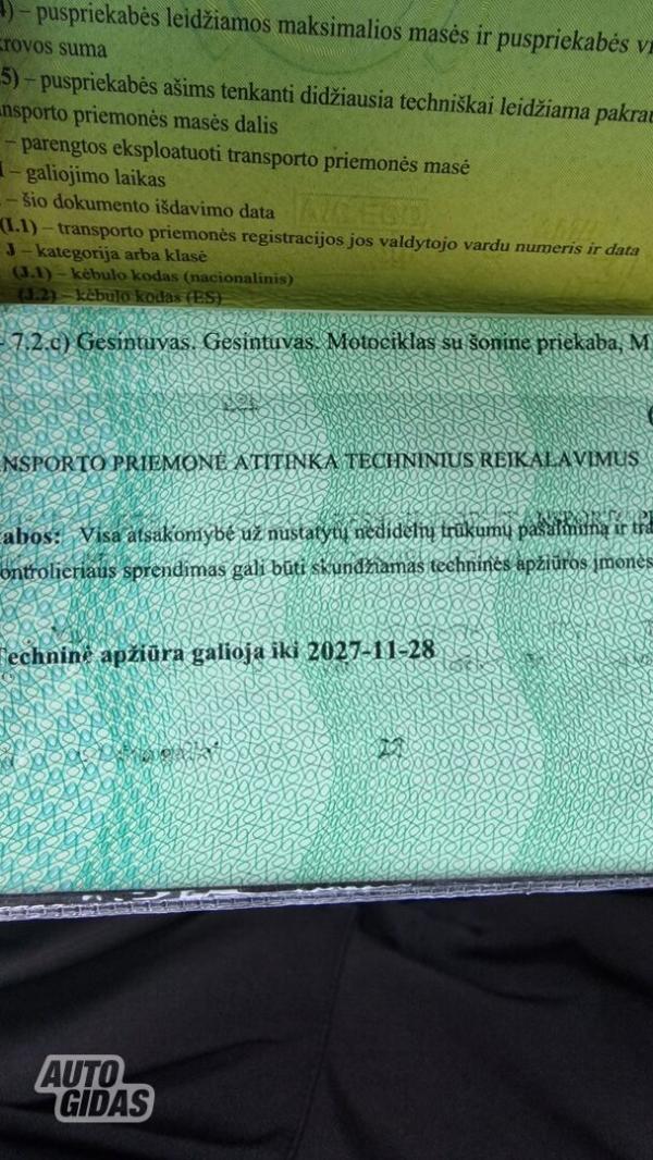 Белый Фольксваген Кадди 2009 в Вильнюс, объемом двигателя 1.90 л и пробегом 320 тыс. км за 3700 €, фото 10 на AUTOMOTO.COM.LV