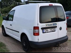 White Volkswagen Caddy 2009 in Daugavpils, with an engine capacity of 1.90 L and mileage of 363 thousand km for 2700 €, photo 3 on AUTOMOTO.COM.LV