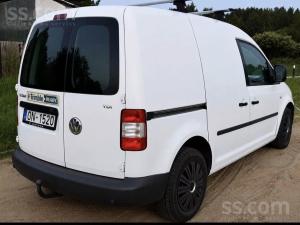 White Volkswagen Caddy 2009 in Daugavpils, with an engine capacity of 1.90 L and mileage of 363 thousand km for 2700 €, photo 6 on AUTOMOTO.COM.LV