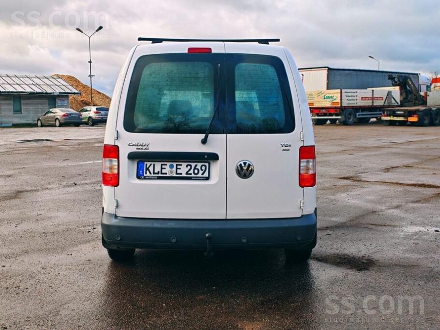 Balts Volkswagen Caddy 2010 Rīga, ar dzinēja tilpumu 1.90 L un nobraukumu 240 tūkst. km par 3690 €, foto 12 vietnē AUTOMOTO.COM.LV