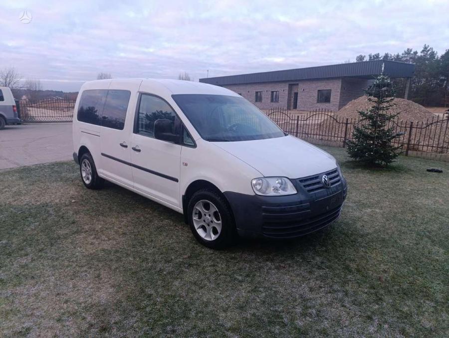 Balts Volkswagen Caddy 2010 Šilutė, ar dzinēja tilpumu 1.90 L un nobraukumu 167 tūkst. km par 4750 €, foto 1 vietnē AUTOMOTO.COM.LV