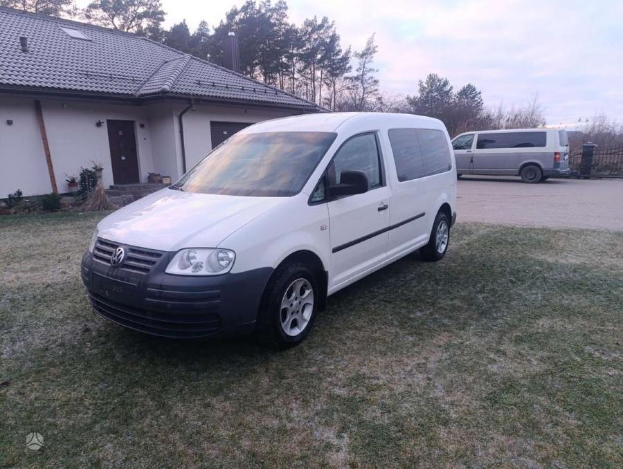 Balts Volkswagen Caddy 2010 Šilutė, ar dzinēja tilpumu 1.90 L un nobraukumu 167 tūkst. km par 4750 €, foto 3 vietnē AUTOMOTO.COM.LV