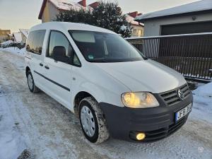 White Volkswagen Caddy 2010 in Vilnius, with an engine capacity of 1.90 L and mileage of 399 thousand km for 2750 €, photo  on AUTOMOTO.COM.LV