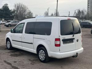 White Volkswagen Caddy 2010 in Kedainiai, with an engine capacity of 1.90 L and mileage of 261 thousand km for 5299 €, photo 5 on AUTOMOTO.COM.LV