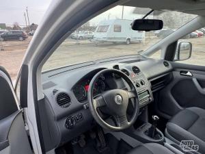 White Volkswagen Caddy 2010 in Kedainiai, with an engine capacity of 1.90 L and mileage of 261 thousand km for 5299 €, photo 16 on AUTOMOTO.COM.LV