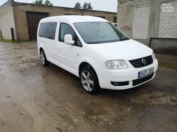 White Volkswagen Caddy 2010 in Gargzdai, with an engine capacity of 1.90 L and mileage of 380 thousand km for 4200 €, photo 1 on AUTOMOTO.COM.LV