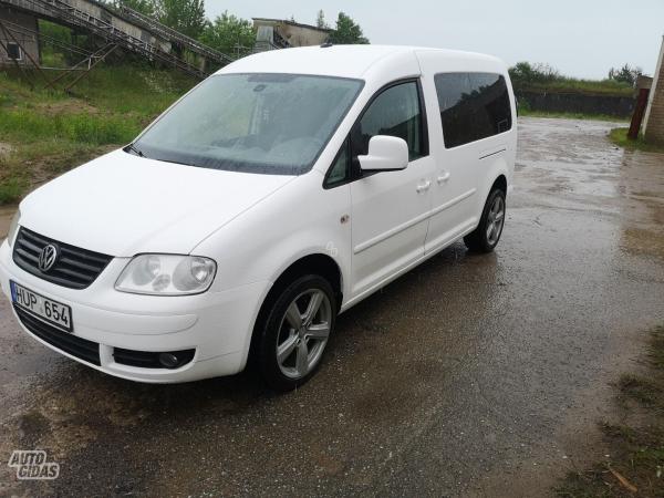 White Volkswagen Caddy 2010 in Gargzdai, with an engine capacity of 1.90 L and mileage of 380 thousand km for 4200 €, photo 3 on AUTOMOTO.COM.LV