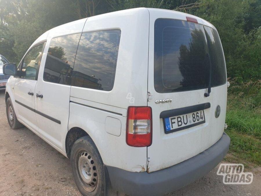Balts Volkswagen Caddy 2010 Viļņa, ar dzinēja tilpumu 1.90 L un nobraukumu 247 tūkst. km par 350 €, foto 6 vietnē AUTOMOTO.COM.LV