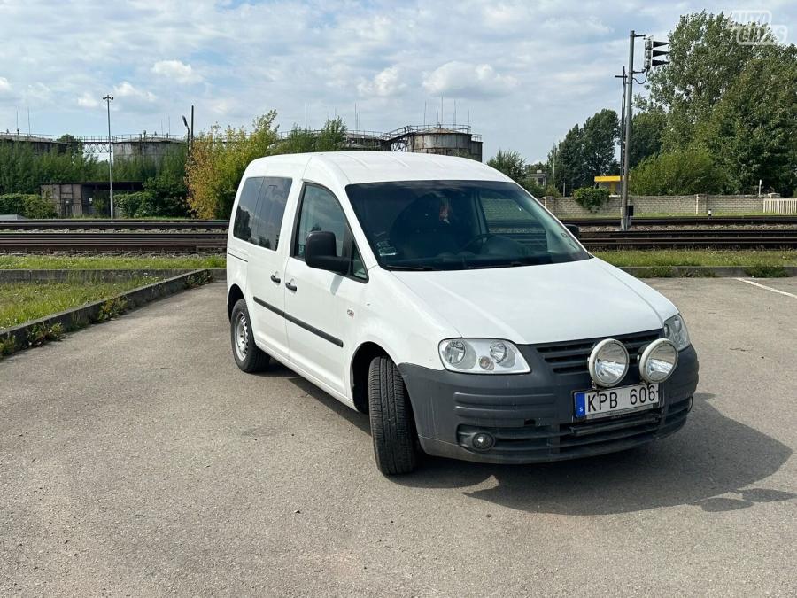 Balts Volkswagen Caddy 2010 Šauļi, ar dzinēja tilpumu 1.90 L un nobraukumu 305 tūkst. km par 4200 €, foto 7 vietnē AUTOMOTO.COM.LV