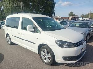 White Volkswagen Caddy 2010 in Riga, with an engine capacity of 1.60 L and mileage of 289 thousand km for 5700 €, photo  on AUTOMOTO.COM.LV