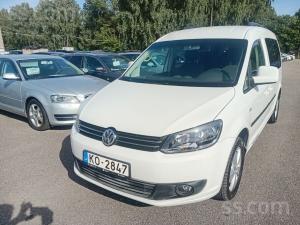 White Volkswagen Caddy 2010 in Riga, with an engine capacity of 1.60 L and mileage of 289 thousand km for 5700 €, photo 8 on AUTOMOTO.COM.LV