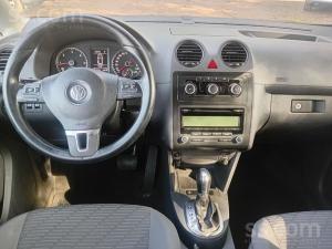 White Volkswagen Caddy 2010 in Riga, with an engine capacity of 1.60 L and mileage of 289 thousand km for 5700 €, photo 13 on AUTOMOTO.COM.LV