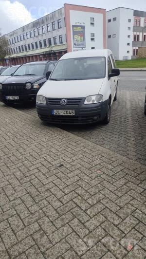 White Volkswagen Caddy 2010 in Ventspils, with an engine capacity of 1.90 L and mileage of 500 thousand km for 1200 €, photo  on AUTOMOTO.COM.LV