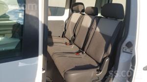 White Volkswagen Caddy 2011 in Riga, with an engine capacity of 1.20 L and mileage of 225 thousand km for 3800 €, photo 6 on AUTOMOTO.COM.LV