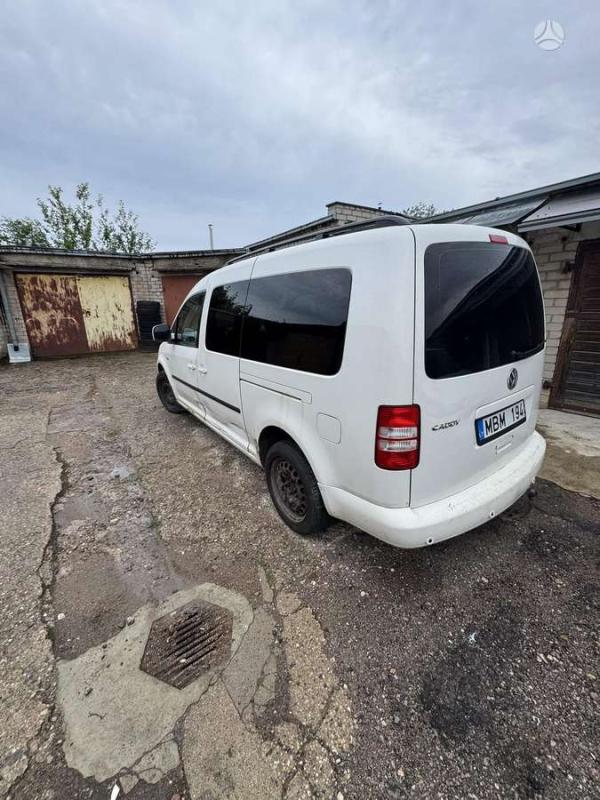Balts Volkswagen Caddy 2011 Kauņa, ar dzinēja tilpumu 1.60 L un nobraukumu 470 tūkst. km par 3500 €, foto 2 vietnē AUTOMOTO.COM.LV
