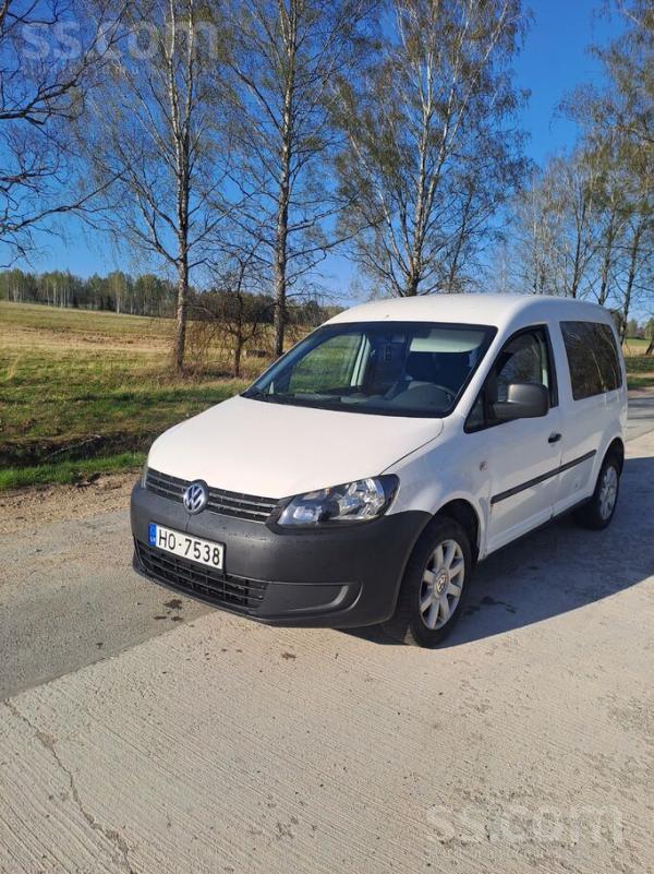 Balts Volkswagen Caddy 2011 Madona, ar dzinēja tilpumu 1.60 L un nobraukumu 298 tūkst. km par 2500 €, foto 2 vietnē AUTOMOTO.COM.LV