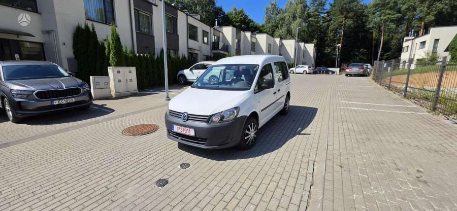 Balts Volkswagen Caddy 2011 Viļņa, ar dzinēja tilpumu 1.60 L un nobraukumu 235 tūkst. km par 4999 €, foto 1 vietnē AUTOMOTO.COM.LV