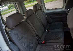 White Volkswagen Caddy 2011 in Cesis, with an engine capacity of 2.00 L and mileage of 305 thousand km for 6500 €, photo 27 on AUTOMOTO.COM.LV
