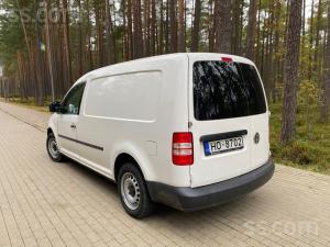White Volkswagen Caddy 2011 in Riga, with an engine capacity of 1.60 L and mileage of 383 thousand km for 3950 €, photo 4 on AUTOMOTO.COM.LV