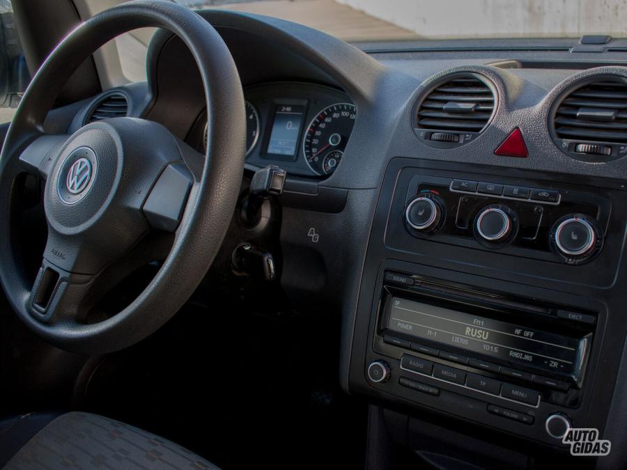 Balts Volkswagen Caddy 2011 Viļņa, ar dzinēja tilpumu 1.60 L un nobraukumu 288 tūkst. km par 3800 €, foto 16 vietnē AUTOMOTO.COM.LV